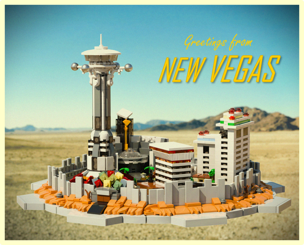 LEGO MOC-232083 New Vegas: the Strip by veyniac | Rebrickable - Build ...