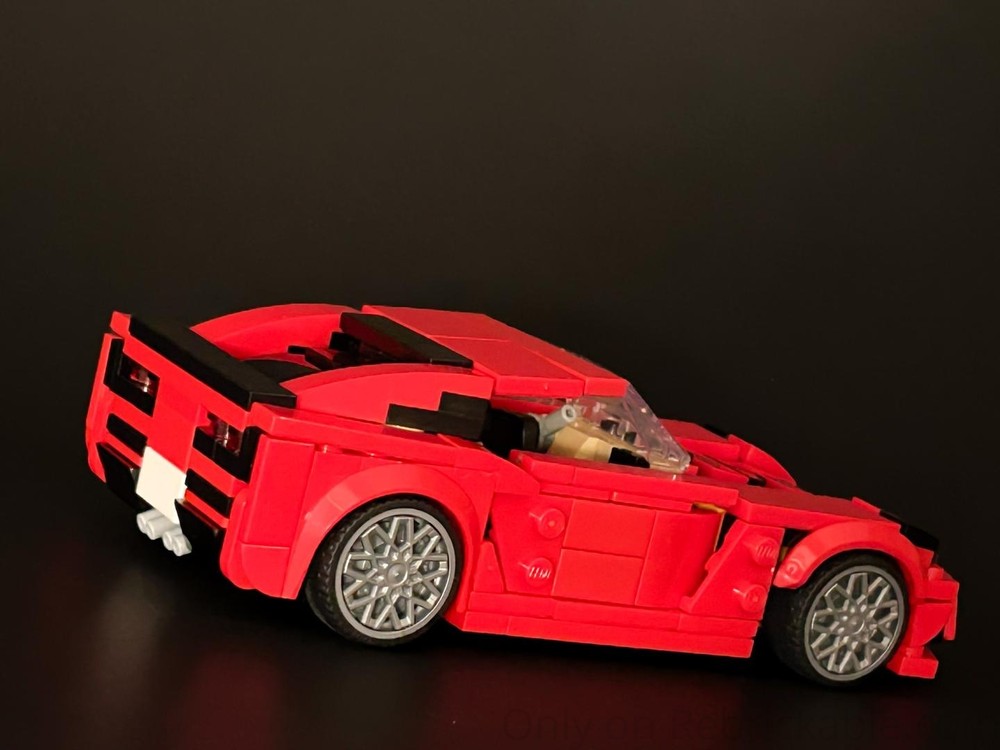 LEGO MOC-232085 2019 Corvette C7 Z06 (with convertible instructions ...