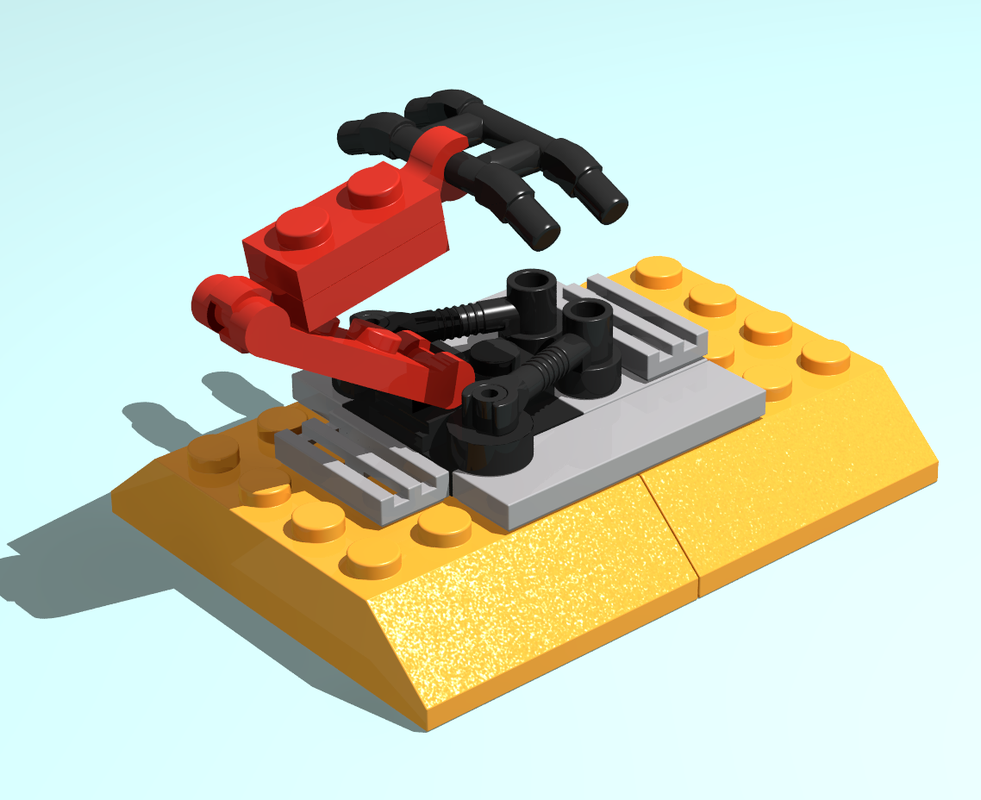 LEGO MOC Pantograph - Simple by NottaCadmonkey | Rebrickable - Build ...