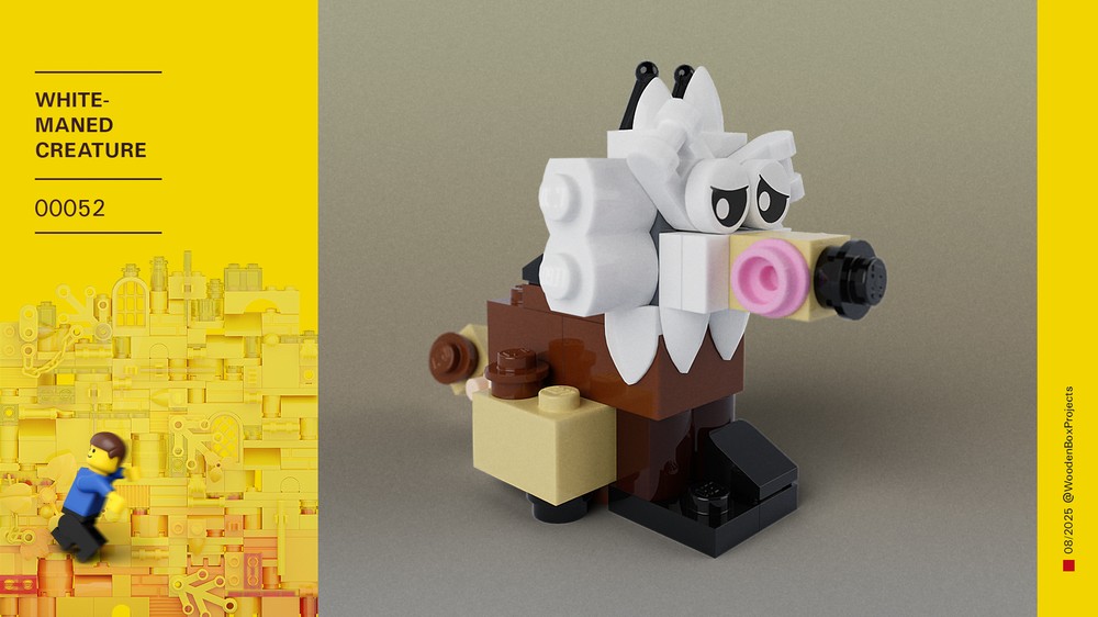 LEGO MOC-232092 White-Maned Creature by WoodenBoxProjects | Rebrickable ...