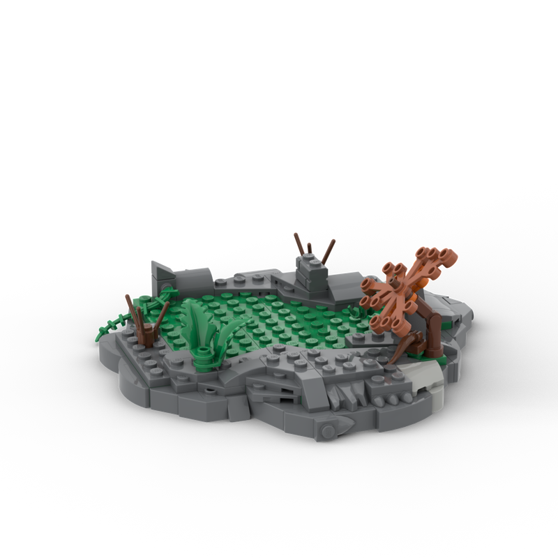 LEGO MOC-232093 Base for the D&D dragon by emmet09 | Rebrickable ...