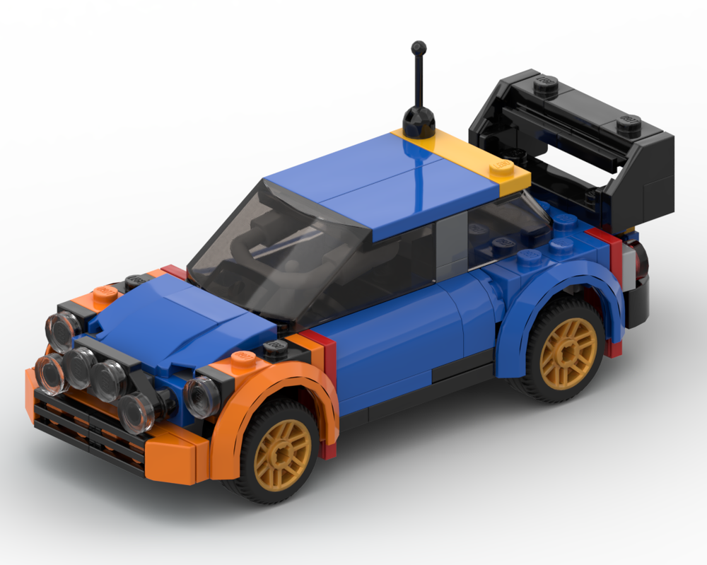 LEGO MOC-232098 Rally car by Zudineer | Rebrickable - Build with LEGO