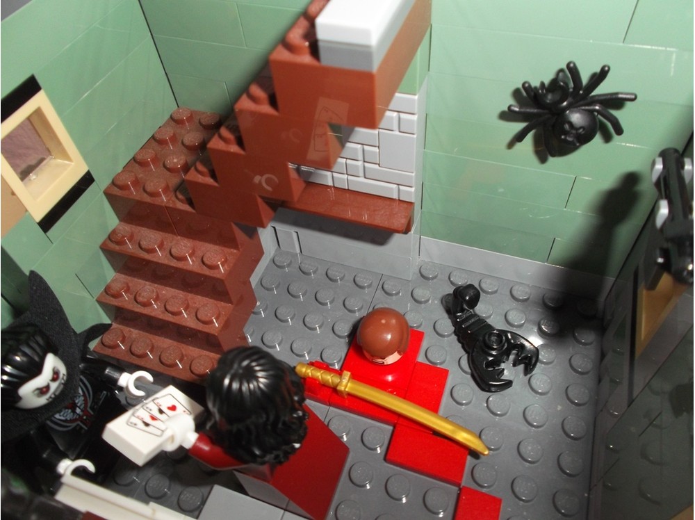 LEGO MOC Modular Haunted House by Bolbuyk | Rebrickable - Build with LEGO