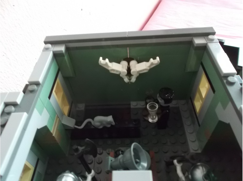 LEGO MOC Modular Haunted House by Bolbuyk | Rebrickable - Build with LEGO