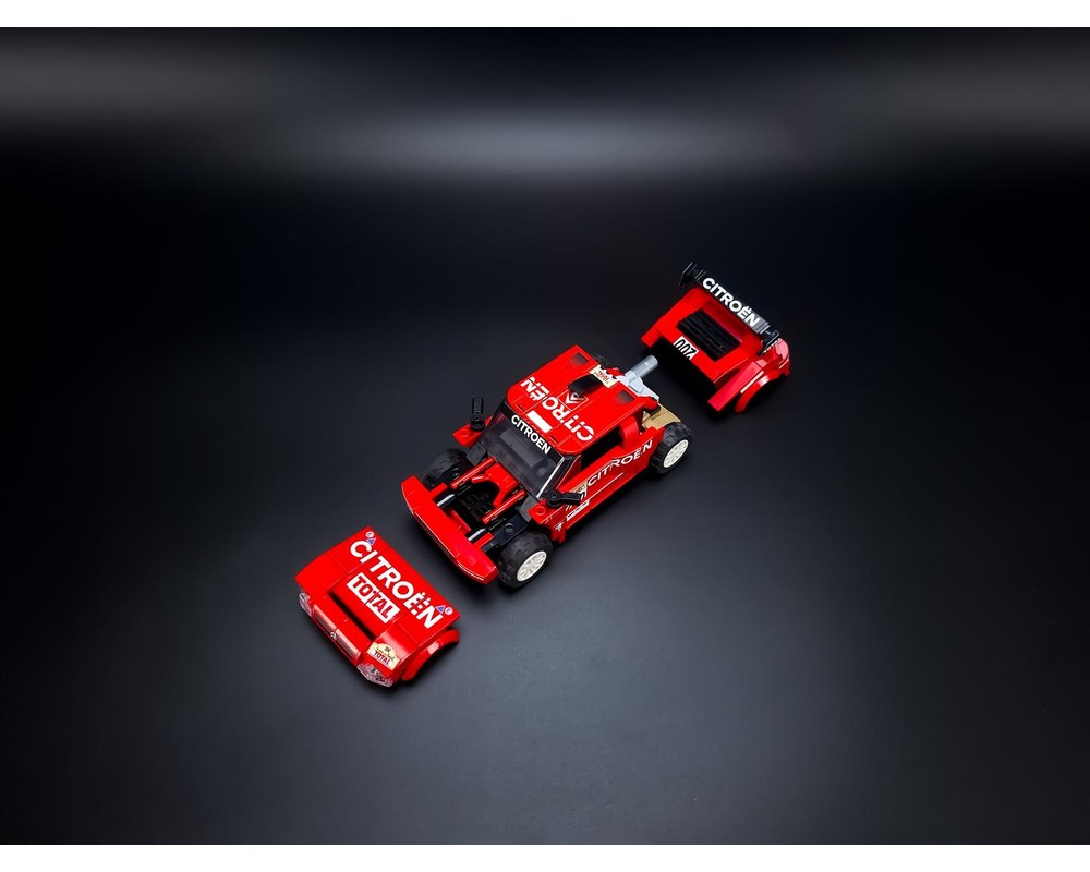 LEGO MOC Citroën ZX Rallye raid Evo 4 1994 by SFH_Bricks | Rebrickable ...