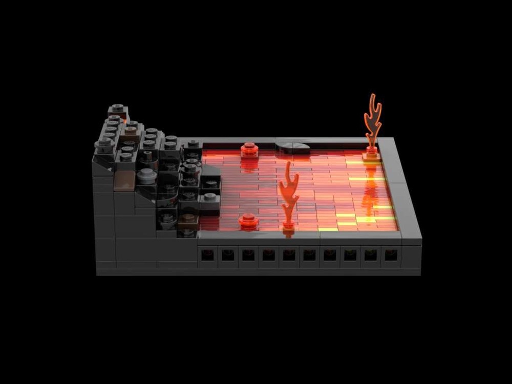 LEGO MOC Mustafar MOC High Ground Diorama INSTRUCTIONS by ...