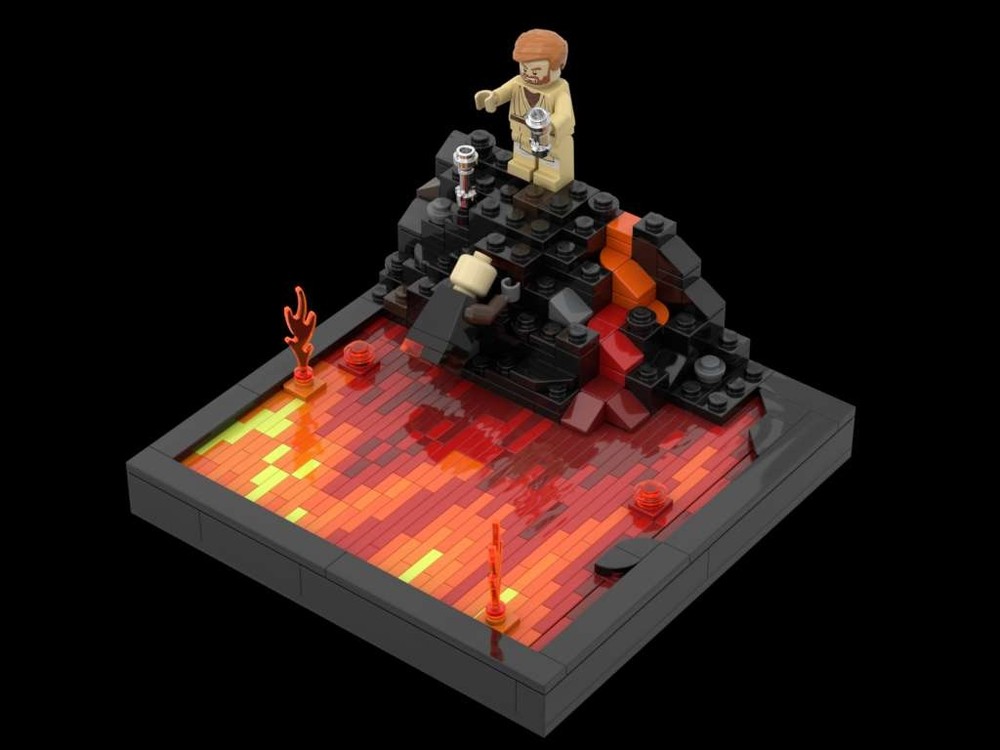 LEGO MOC Mustafar MOC High Ground Diorama INSTRUCTIONS by ...