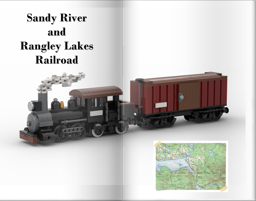 LEGO MOC Sandy River and Rangley Lakes Forney 0-4-4 by mDaro ...