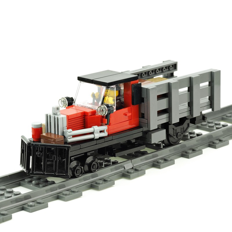 LEGO MOC Old Railroad Truck by De_Marco | Rebrickable - Build with LEGO