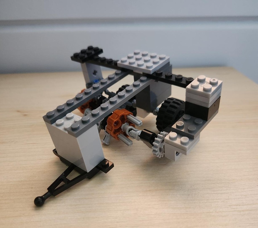 LEGO MOC Rake by Brick Dude | Rebrickable - Build with LEGO
