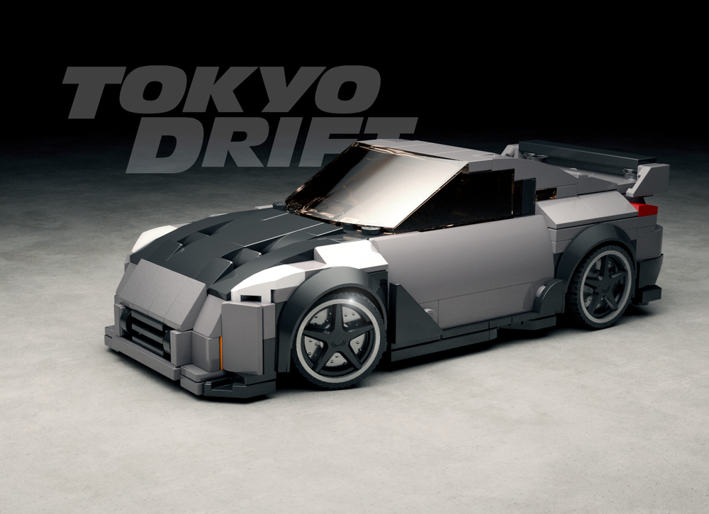 LEGO MOC DK's Veilside Nissan 350z by Julian_bricks | Rebrickable ...