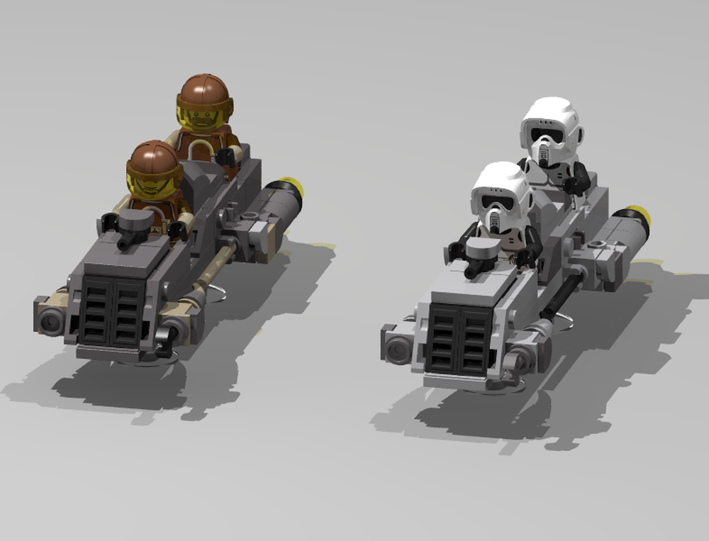 LEGO MOC Storm Skimmer Patrol Sled by Krieg_15 | Rebrickable - Build ...