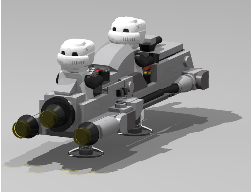 LEGO MOC Storm Skimmer Patrol Sled by Krieg_15 | Rebrickable - Build ...