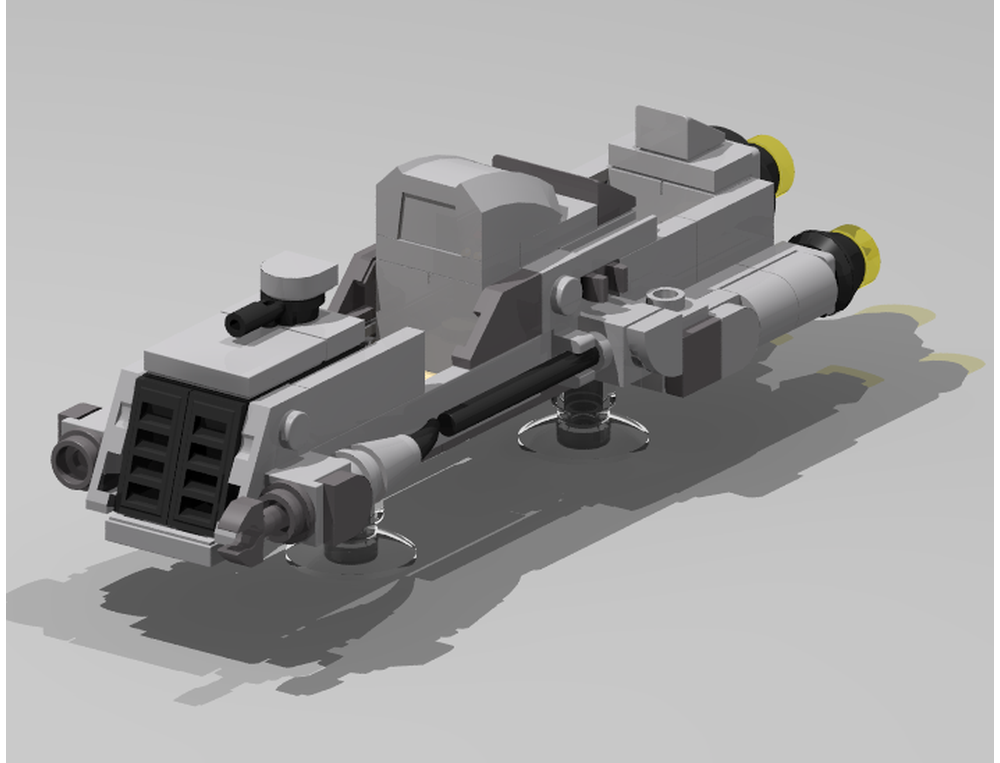 LEGO MOC Storm Skimmer Patrol Sled by Krieg_15 | Rebrickable - Build ...