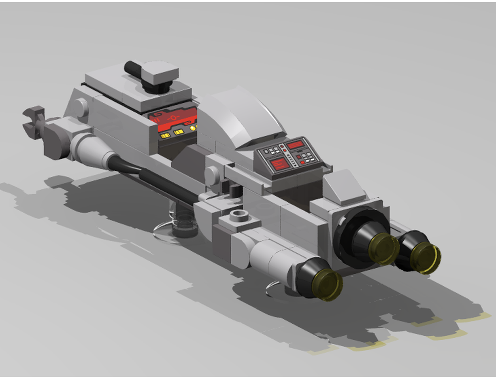 LEGO MOC Storm Skimmer Patrol Sled by Krieg_15 | Rebrickable - Build ...