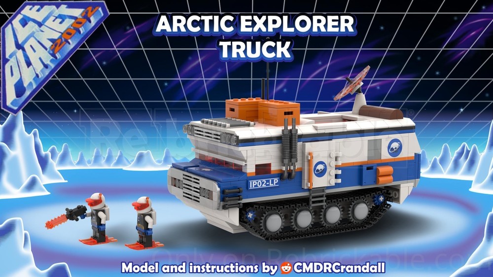 LEGO MOC Arctic Explorer Truck Ice Planet 2002 by JudCrandall ...
