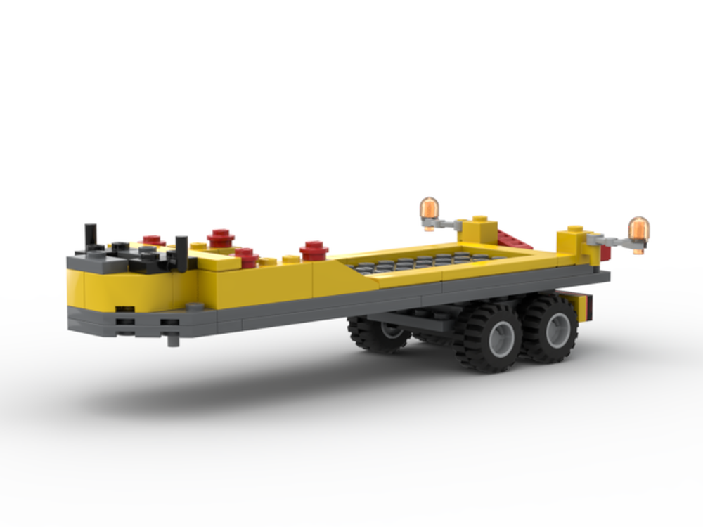 LEGO MOC 4643 Shorter Trailer by BrickAndBuildsI | Rebrickable - Build ...