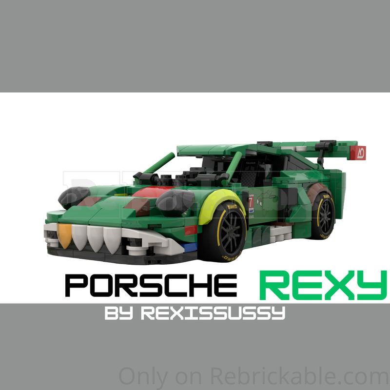 LEGO MOC-232162 Porsche Rexy by Rexissussy | Rebrickable - Build with LEGO