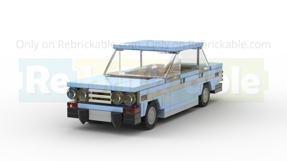 LEGO MOC-232164 1976 Lada 1600 (VAZ-2106) by BRSBricks | Rebrickable ...