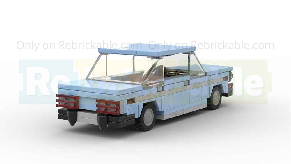 LEGO MOC-232164 1976 Lada 1600 (VAZ-2106) by BRSBricks | Rebrickable ...