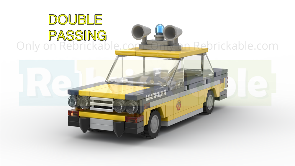 LEGO MOC 1976 Lada 1600 (VAZ-2106) 'Double Passing' by BRSBricks ...