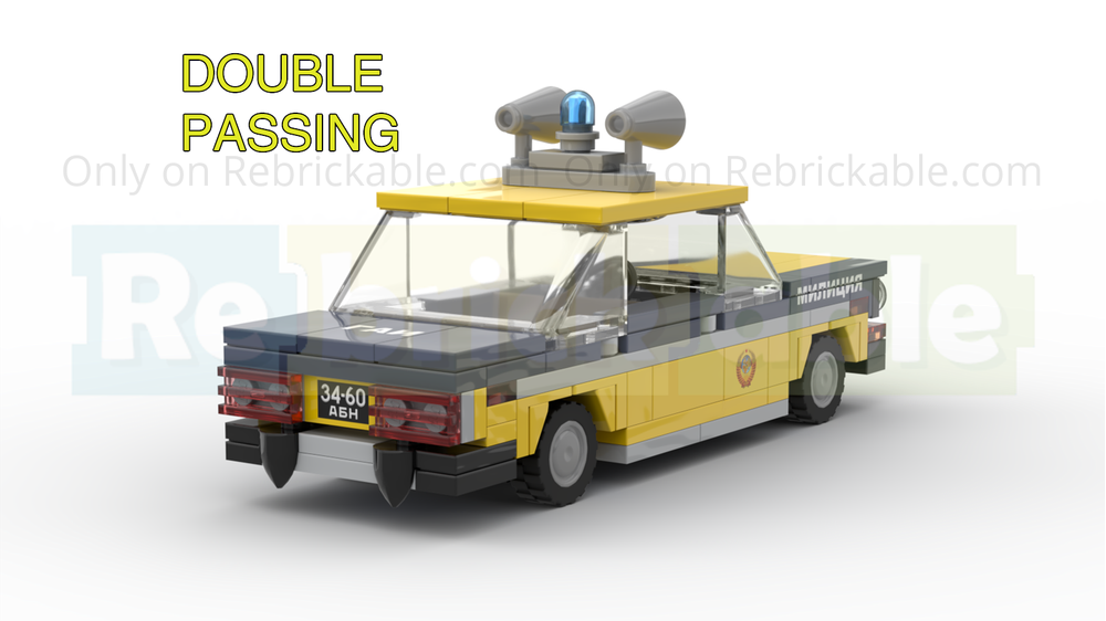 LEGO MOC 1976 Lada 1600 (VAZ-2106) 'Double Passing' by BRSBricks ...