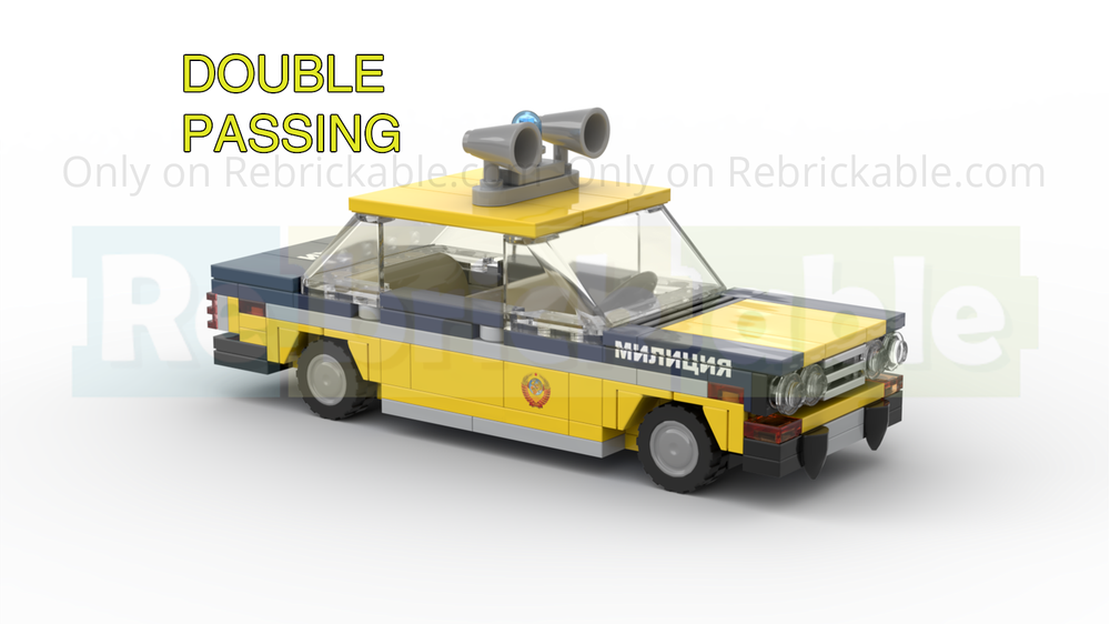LEGO MOC 1976 Lada 1600 (VAZ-2106) 'Double Passing' by BRSBricks ...