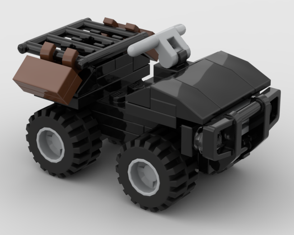 LEGO MOC Mini 4x4 by Lanbricks | Rebrickable - Build with LEGO