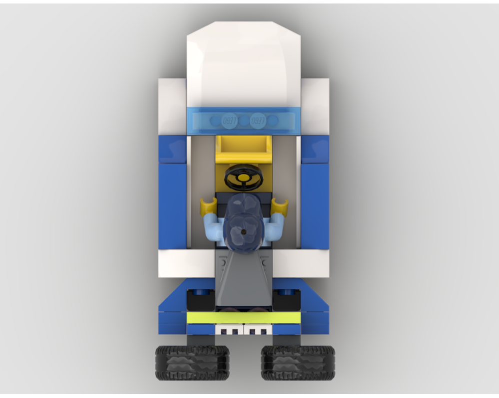 LEGO MOC 60312 - Police hovercraft by tommy07 | Rebrickable - Build ...