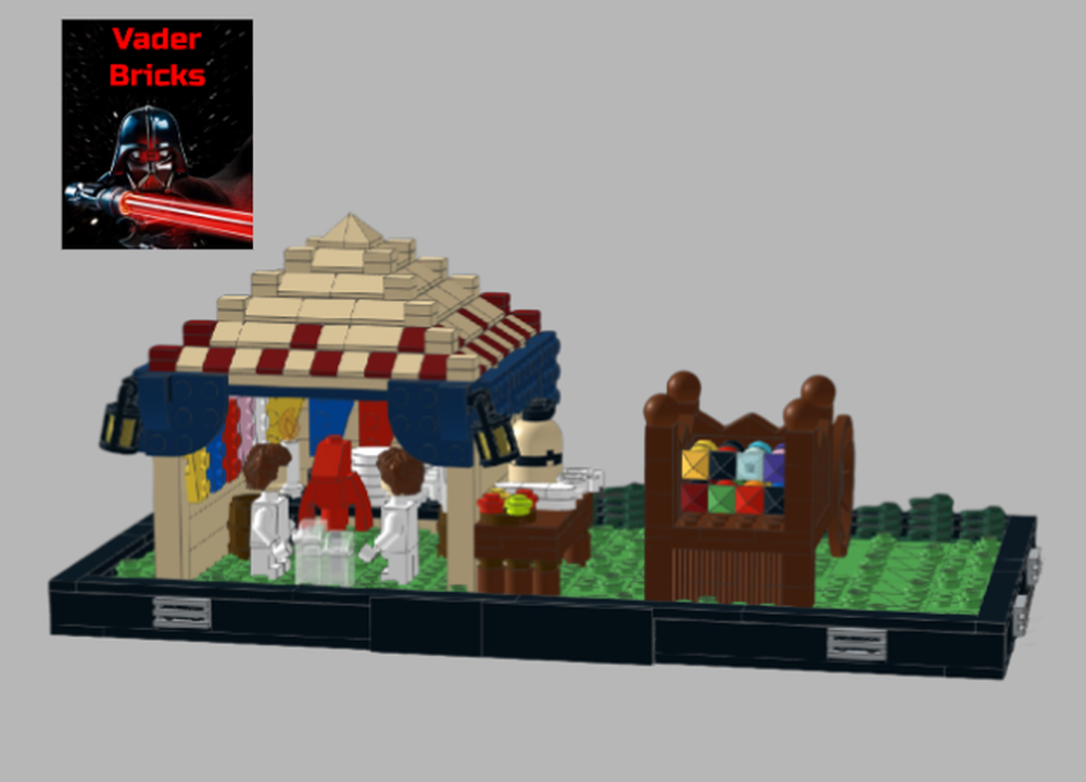 LEGO MOC Lord of the Rings Dragon Firework Scene Diorama by Vader ...