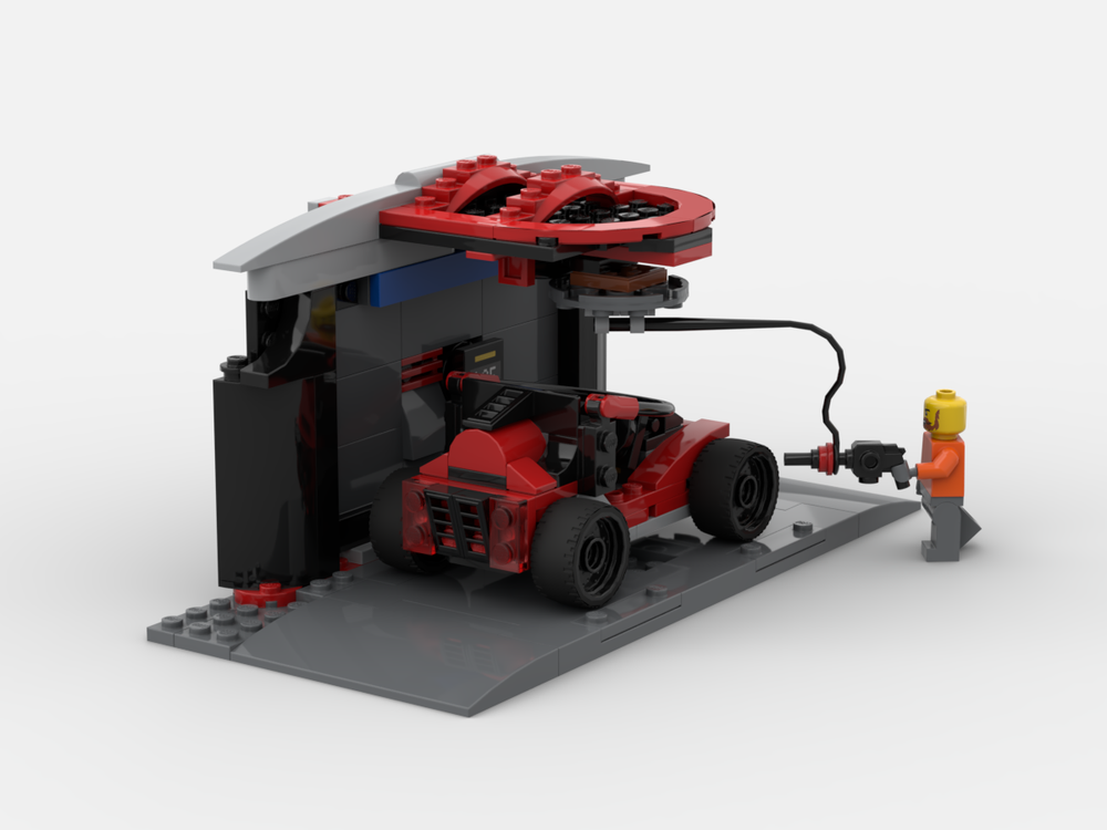 LEGO MOC 60443 Car Wash by BrickBash | Rebrickable - Build with LEGO
