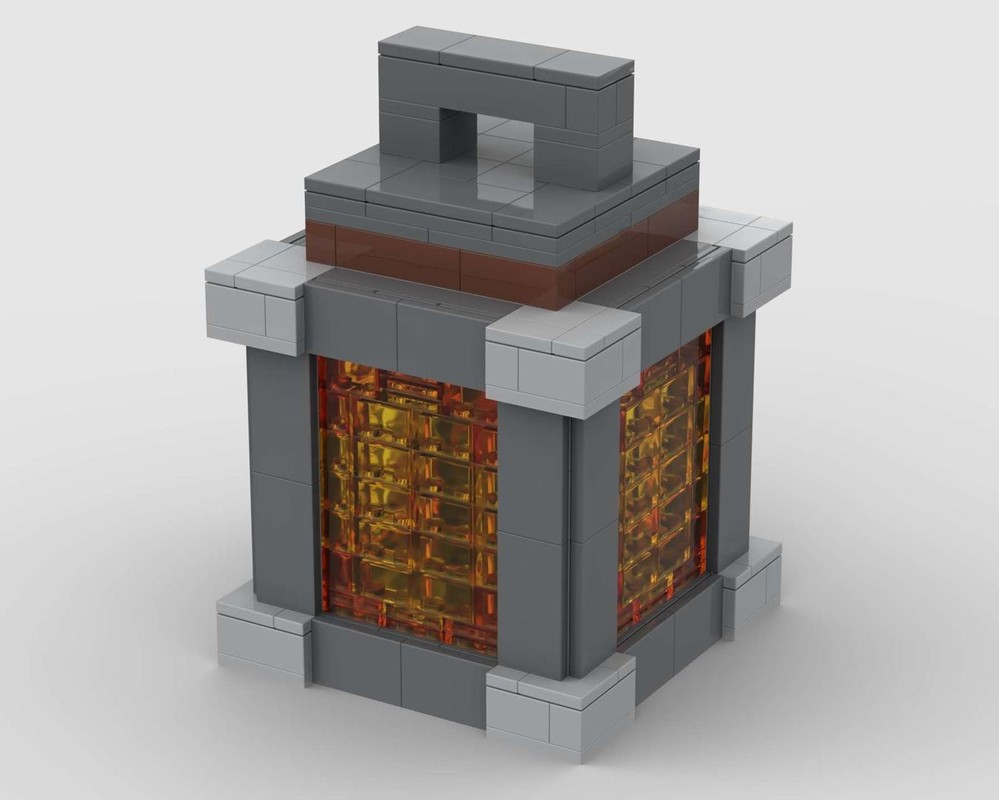 LEGO MOC Lantern by ratspet2618 | Rebrickable - Build with LEGO