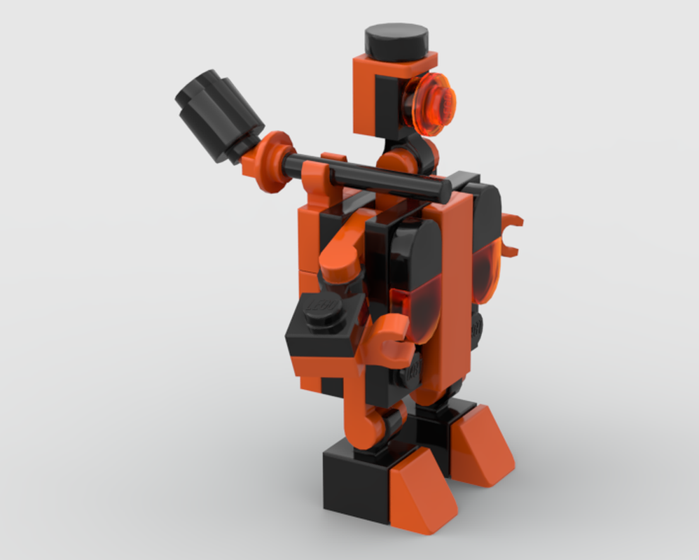 LEGO MOC Mini Battle Bot by LEGOs4eva | Rebrickable - Build with LEGO