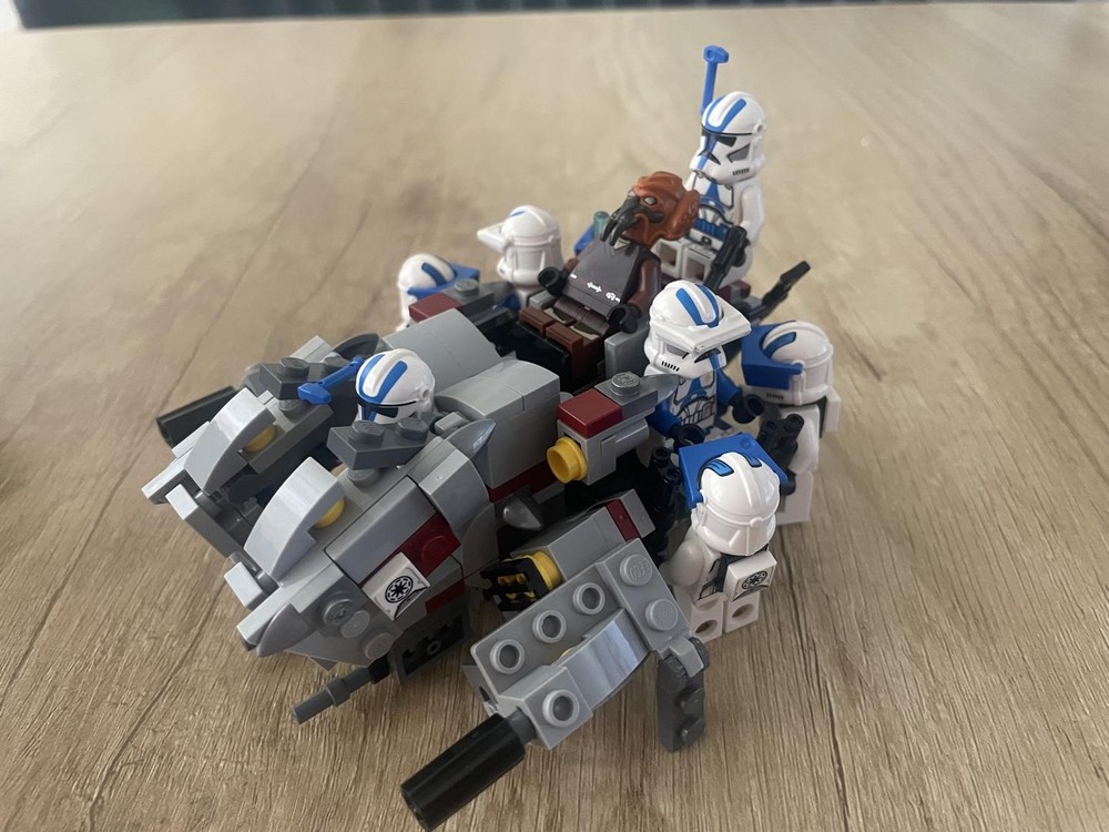 LEGO MOC-232210 501st Trooper Dropship by Jed1_Goombrat | Rebrickable ...