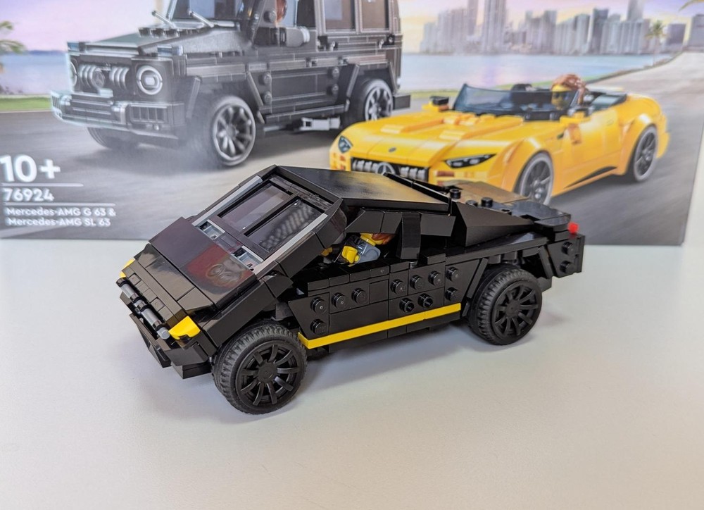 LEGO MOC 76924 Tesla Cybertruck by Kirvet | Rebrickable - Build with LEGO