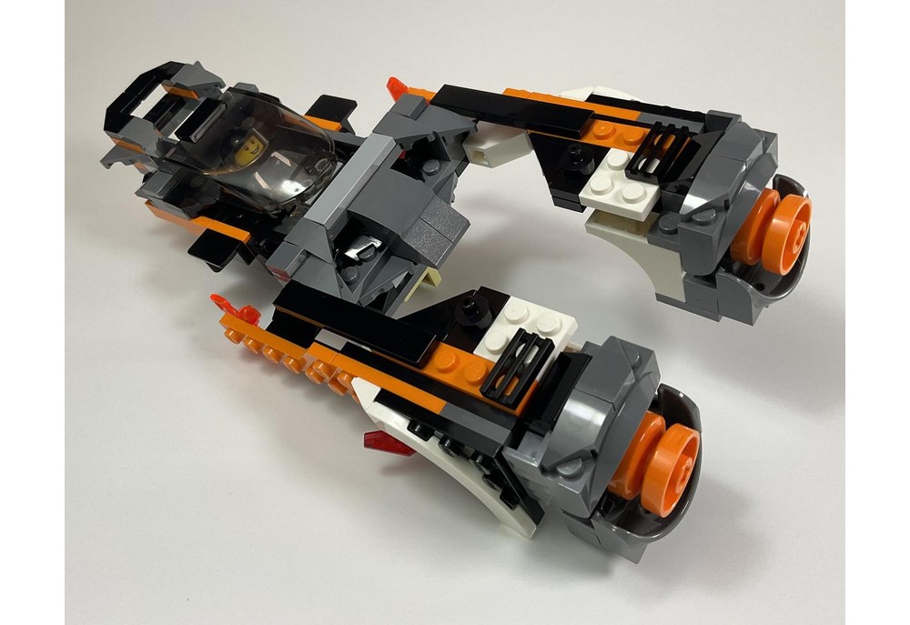 LEGO MOC Racing Pod by AlterBrickDesign | Rebrickable - Build with LEGO