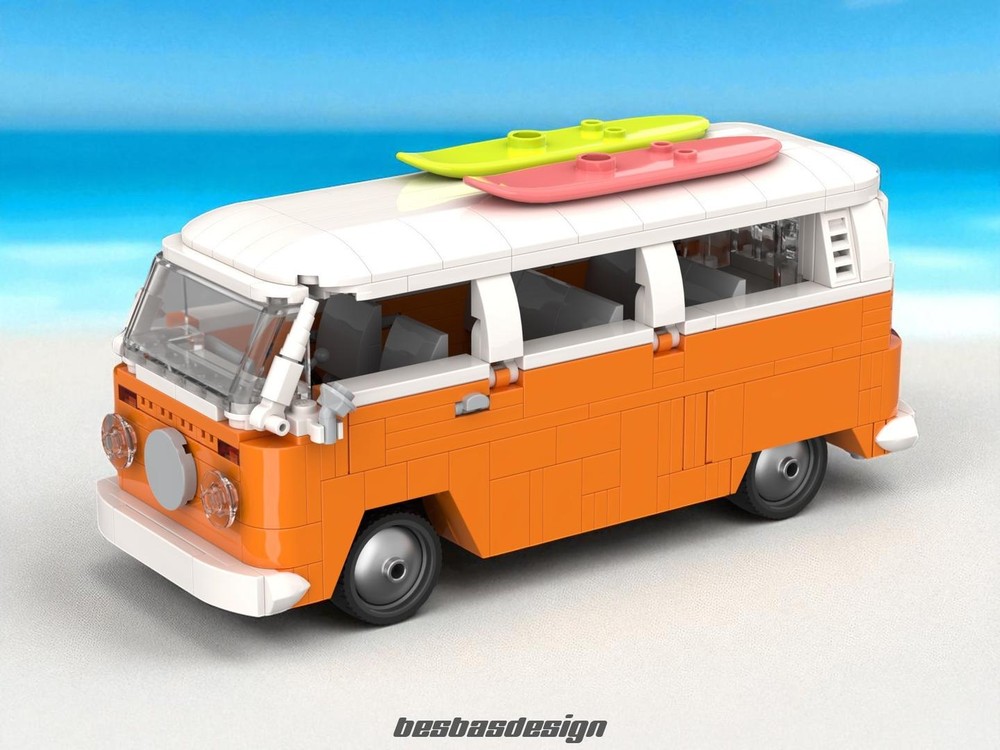LEGO MOC Volkswagen Transporter T2 by besbasdesign | Rebrickable ...
