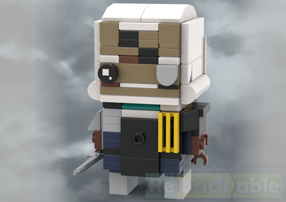 LEGO MOC Grius BrickHead - Metaphor: ReFantazio by GoldengamerLego ...