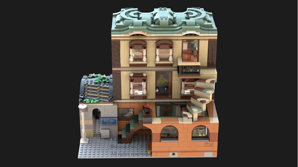 LEGO MOC-232291 Boutique Guesthouse - Alternate Build of Boutique Hotel ...