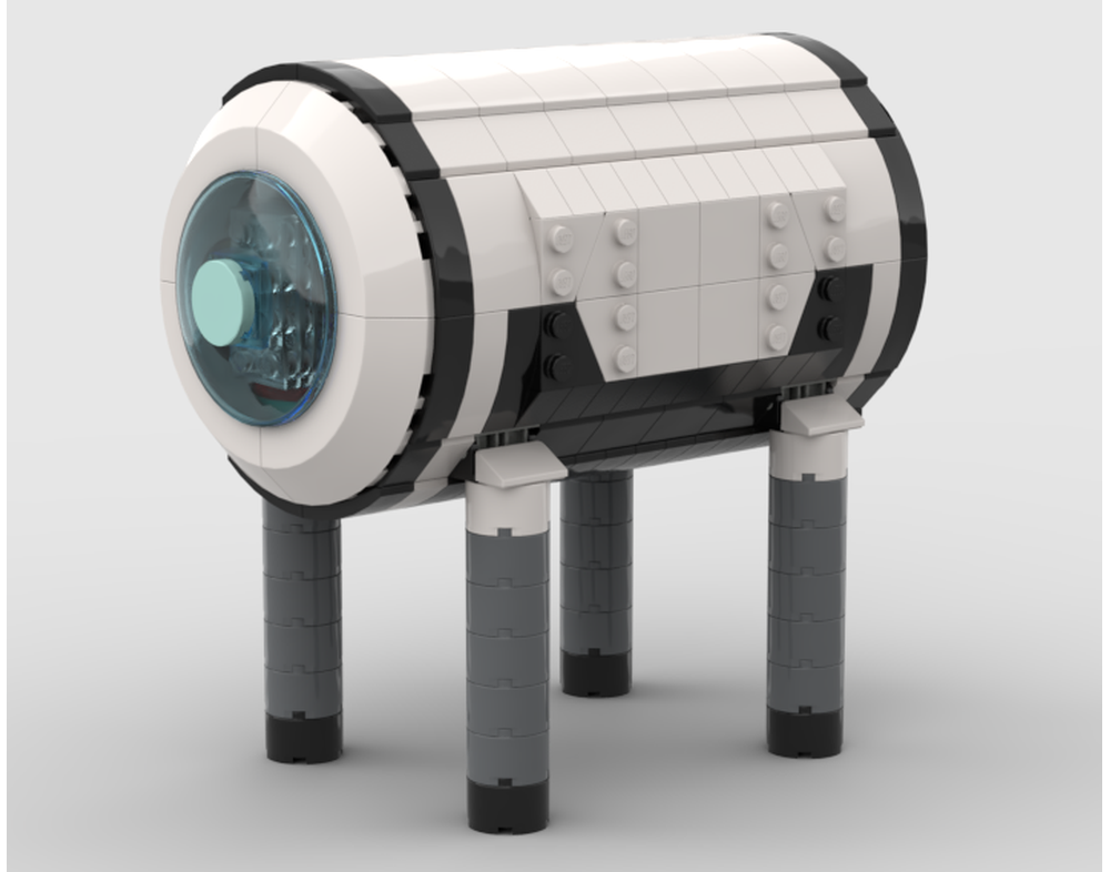 LEGO MOC-232298 Glass Add on for Compartments (Subnautica/Subnautica ...