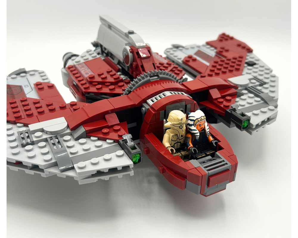 LEGO MOC-232311 Cockpit & Wing Fix for T-6 Shuttle incl. Freeco Speeder ...