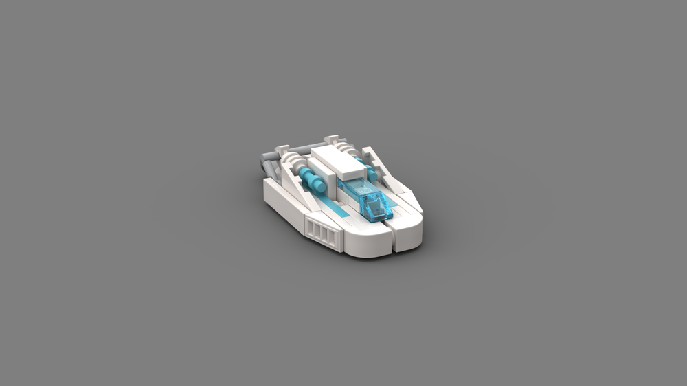 Lego Moc Micro Spaceship By Justaddtoast Rebrickable Build With Lego