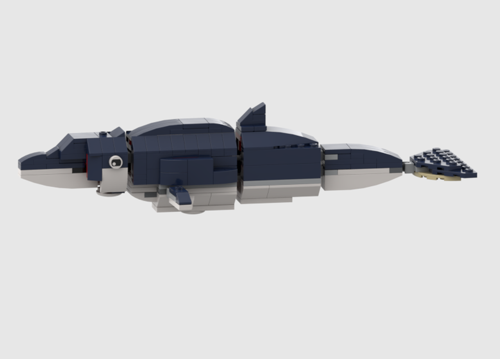 LEGO MOC strap-toothed whale by IdeasBricks | Rebrickable - Build with LEGO