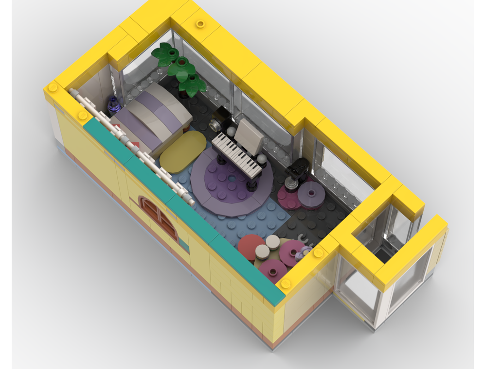 LEGO MOC-232335 Heartlake Apartments - Paisley's Floor - Compatible ...