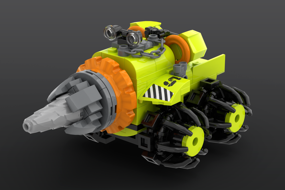 LEGO MOC Thunder Driller Remake by ComicMischief | Rebrickable - Build ...