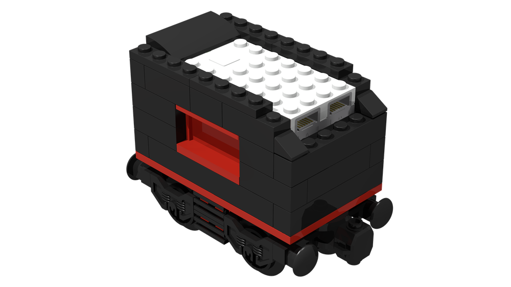 LEGO MOC Simple tender by Tcm0 | Rebrickable - Build with LEGO