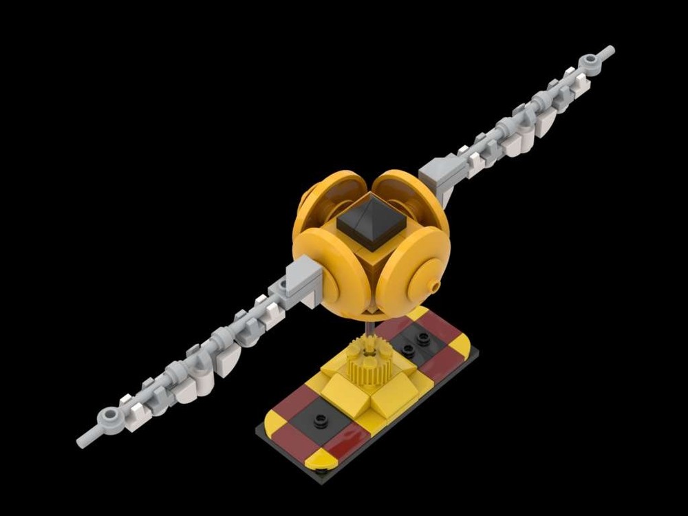LEGO MOC The Golden-Snitch with Resurrection Stone from Harry-Potter by ...
