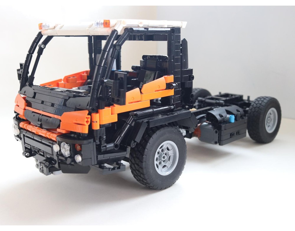LEGO MOC-232351 municipal transporter with three-way tipper CB003 by ...