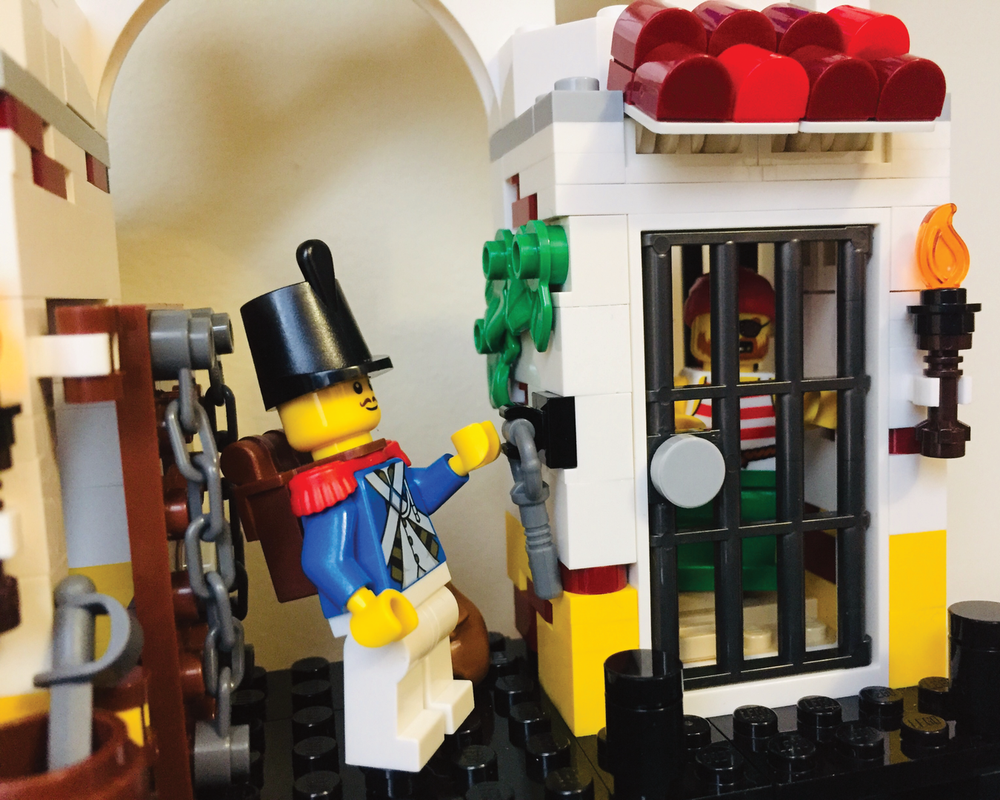 LEGO MOC 10320 - Lagoon Lock-Up Remake by nkende | Rebrickable - Build ...