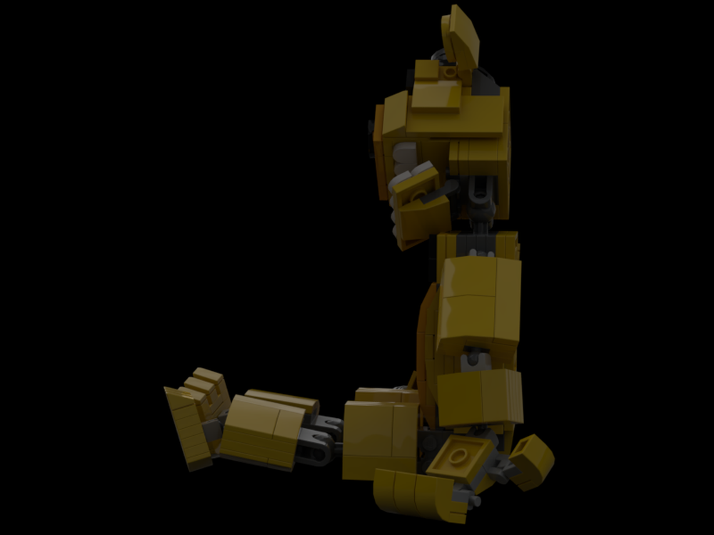 LEGO MOC Golden Freddy FNAF MOC by CzerstwyChleb | Rebrickable - Build ...